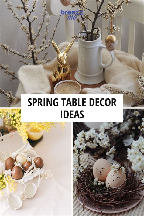Spring Table Decor Ideas Table Decorations Spring Table Decor Decor
