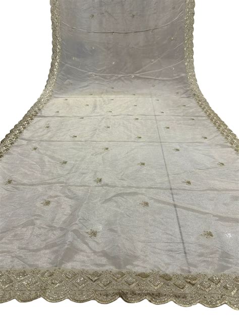 Embroidered Pure Viscose Simar Dupatta Amazing Four Side Work Dupatta At Rs 525 Piece In Surat