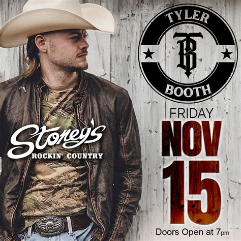 Tyler Booth Stoneys Rockin Country Where Country Lives In Las Vegas