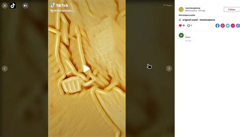 Noodle Filter On A Very Popular App