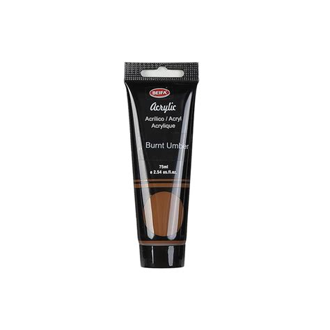 Beifa Акрилна боя в тубичка 75 Ml кафява Usg