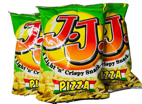 Jj Chips Pizza Flavour 20g Tempting Sweets