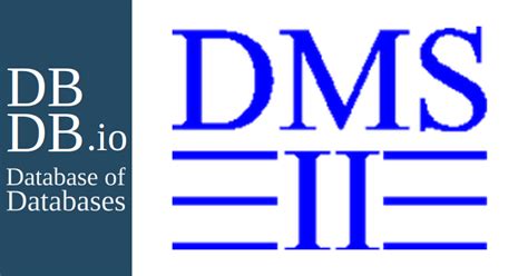 Dmsii Database Of Databases