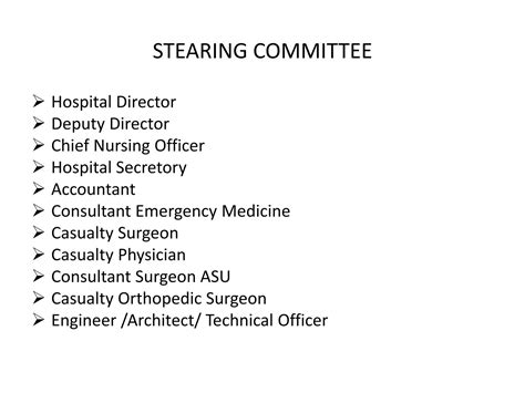 Solution Presentation On Internal Disaster Plan In Goverment Hospital