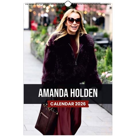 Amanda Holdenamanda Holden 2026 Wall Calendar Large Calendar