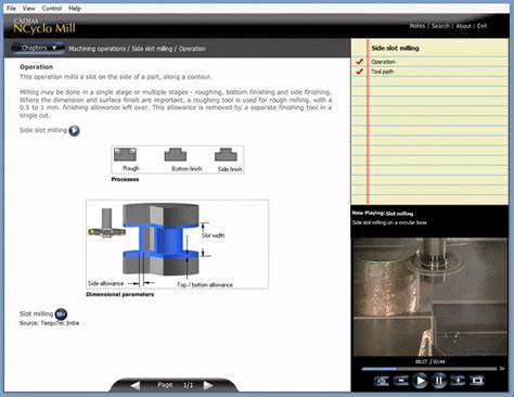 CNC Training Software NCycloNCyclopedia Free CNC Software CNC Operator Training
