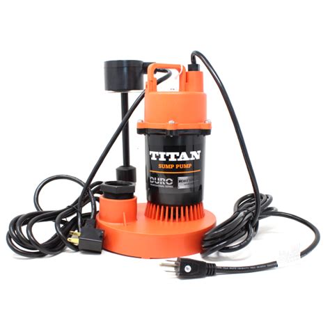 Duro 8094 Dsb250v Titan Basement Submersible Sump Pump 1 3 Hp