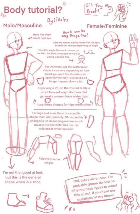 Body Tutorial Body Tutorial Body Drawing Tutorial Sketches Tutorial