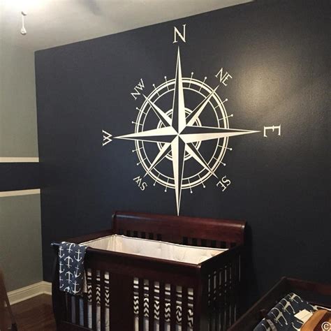 Nautical Compass Ceiling Decal Shelly Lighting