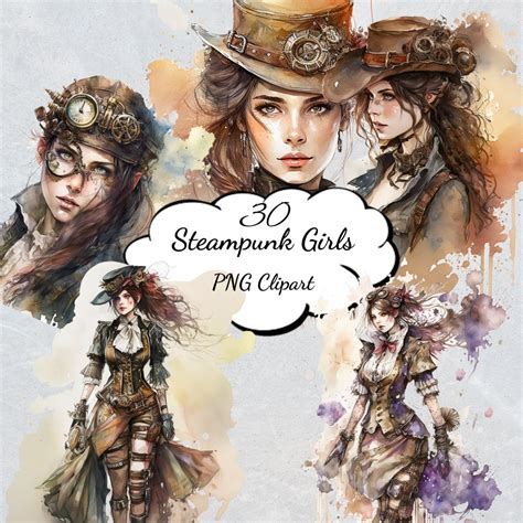 Steampunk Girl Png Steampunk Girl Png