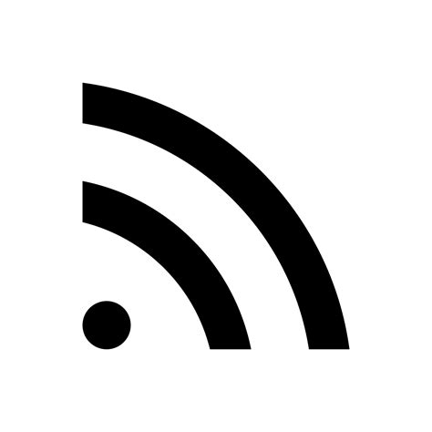 rss feed icon 24212922 vector art at vecteezy