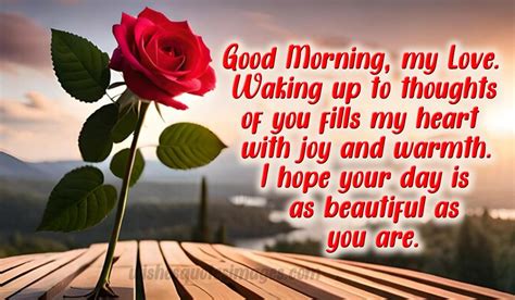 Romantic Good Morning Love Quotes And Messages With Images
