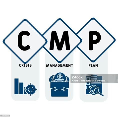 Cmp Crisis Management Plan Acronym Stock Illustration Download Image Now Arrow Symbol