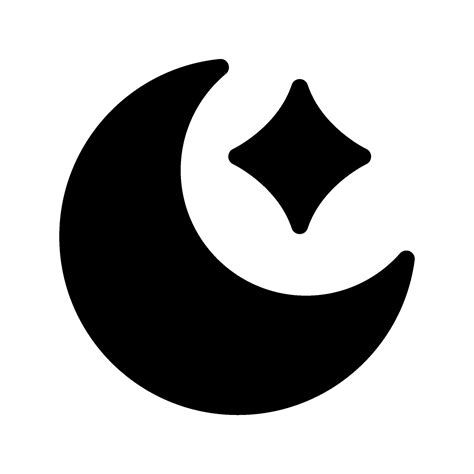 Moon Icon Symbol Design Illustration 47542797 Vector Art At Vecteezy