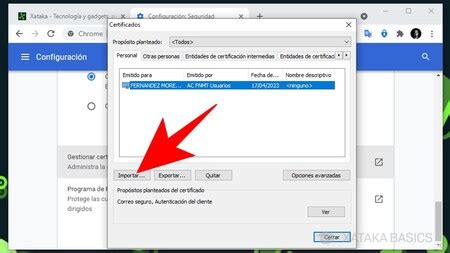 Cómo Importar Y Exportar El Certificado Digital En Chrome