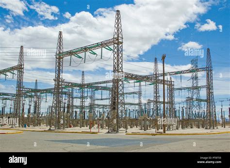 Cerro Prieto Geothermal Power Plant At Comision Federal De Electricidad