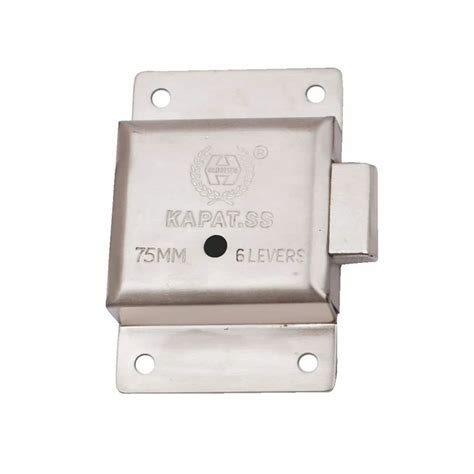75mm H 0409 Harrison Iron Six Lever Kapat Lock Single Action Furniture