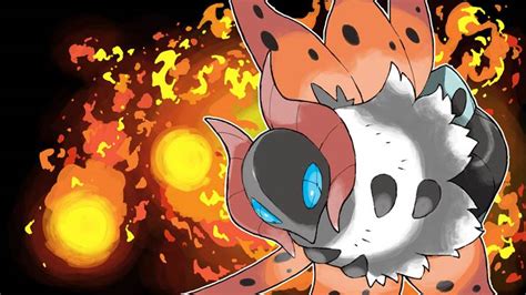 Volcarona插画师blacknirrow的火神蛾插画图片 Bobopic