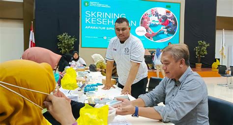 Pengawai Bappeda Kukar Ikut Skrining Kesehatan Infokaltimid