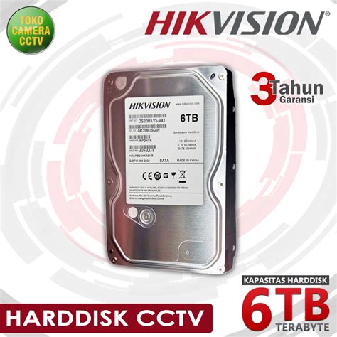 Jual Harddisk Cctv 6tb Hikvision Hdd Internal Cctv Hardisk 6terra