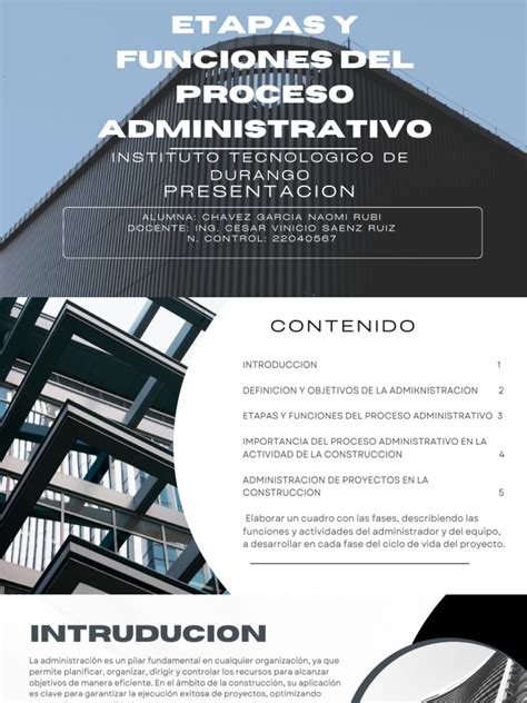 Gestión En Proyectos De Construcción Pdf