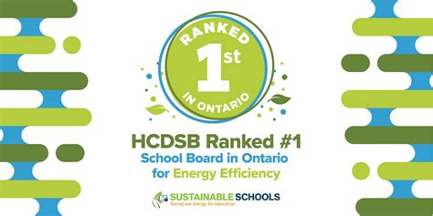 Hcdsb Ranked The 1 Most Energy Efficient School Board In Ontario