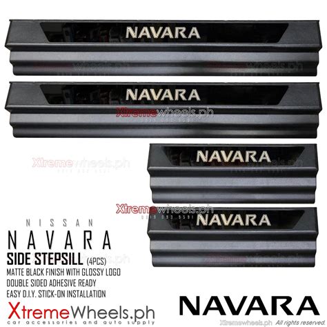 Navara Np300 El Vl Ve 2015 2020 Door Protector Side Stepsill Stepsill Thailand Made Shopee