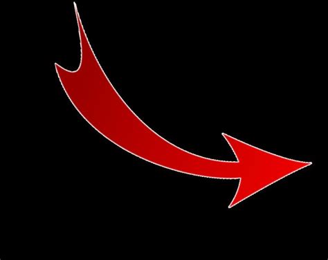 Red Arrow Black Background