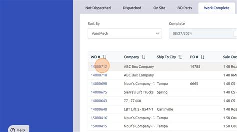 How To Invoice A Service Call Using The Dispatch Program