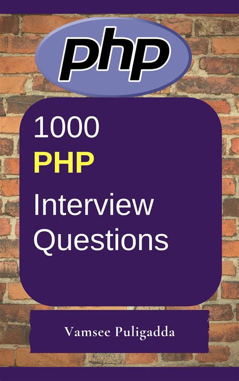 PHP Most Important Interview Questions And Answers EBook By Vamsee Puligadda EPUB