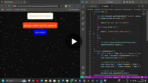 Javascript Html Css Webdevelopment Beginnersproject Texttospeech Ashwini Kumar