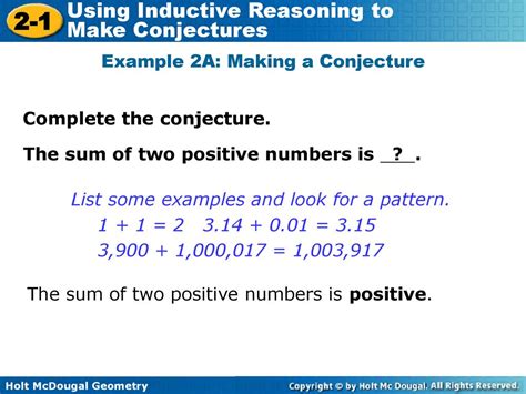 Using Inductive Reasoning To Make Conjectures Ppt Download Using Inductive Reasoning To Make Conjectures Ppt Download