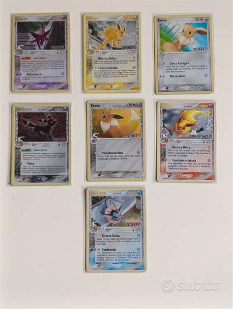 Carte Pokémon Evelution Ex Specie Delta Stamped Collezionismo In