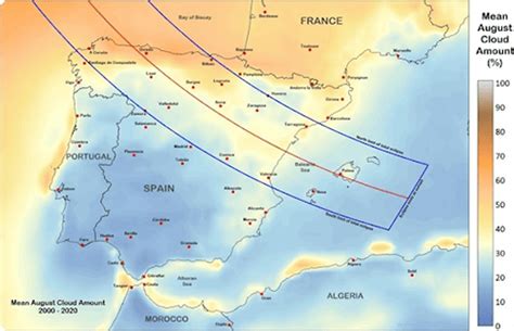 Éclipse Solaire Totale En Espagne 12 Août 2026