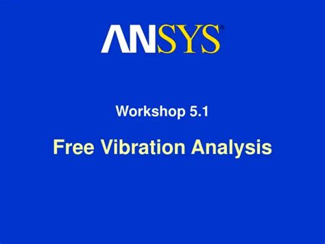 Ppt Vibration Analysis Powerpoint Presentation Free Download Id