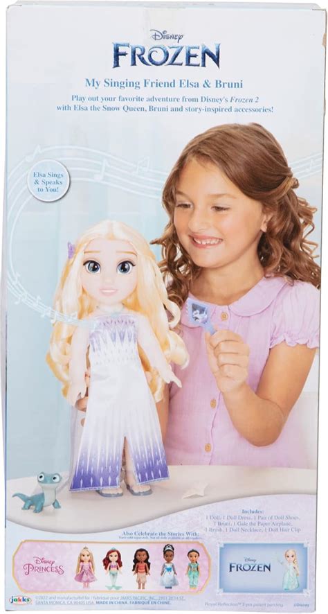 Frozen Elsa Doll With Singing Feature And Bruni Figure India Ubuy