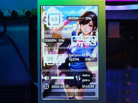 12 Mo Finance WOWNOVA 5 Computer Temp Monitor Dynamic Theme Supported Pc Temperature