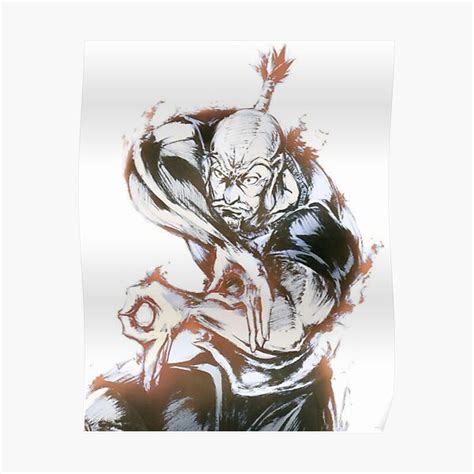 Isaac Netero Poster For Sale By Animefire Redbubble
