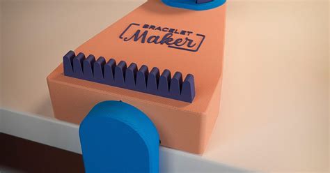 Friendship Bracelet Maker Bracelet Maker Tool By Nickomc29 Download Free Stl Model