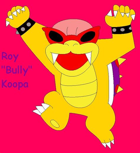 Roy Bully Koopa By Luigiyoshiu On Deviantart