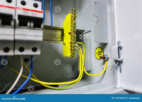 Old Electrical Ground Panel Royalty Free Stock Image Cartoondealer