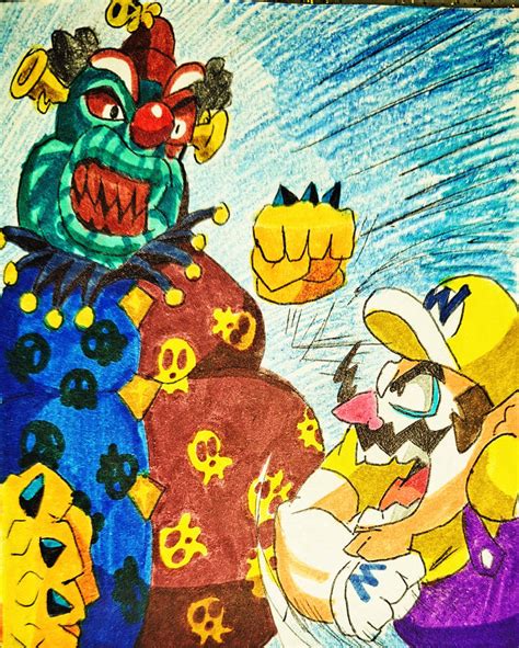 Wario Vs Ruby The Clown Wario Land 3 By Nemuri01 On Deviantart