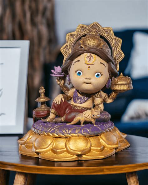 Chibi Kubera God Of Prosperity 3d Printer Model Files