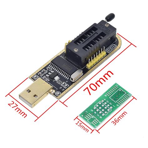 CH A Series EEPROM Flash BIOS USB Programmer Module SOIC SOP Test Clip For EEPROM