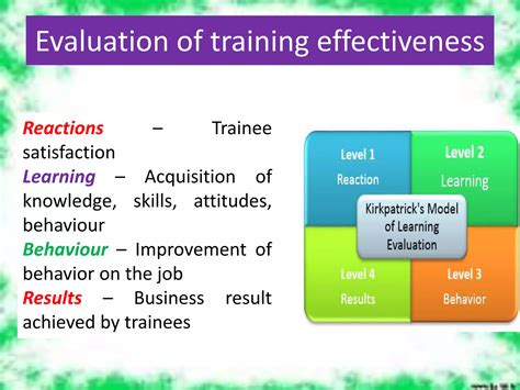 Role Of Trainers And Factors Affecting Training Effectiveness Pptx