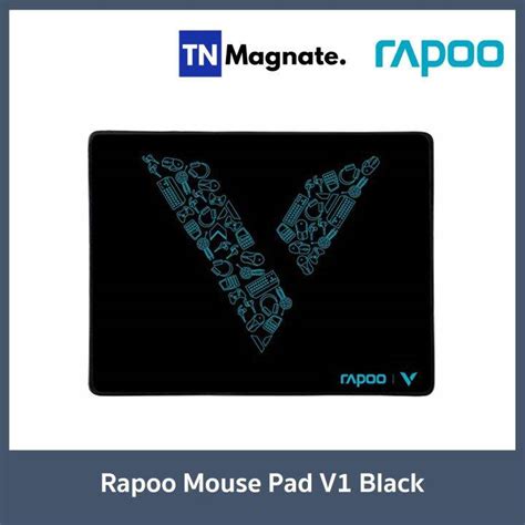 [เมาส์แพด] Rapoo Mouse Pad V1 Black Th