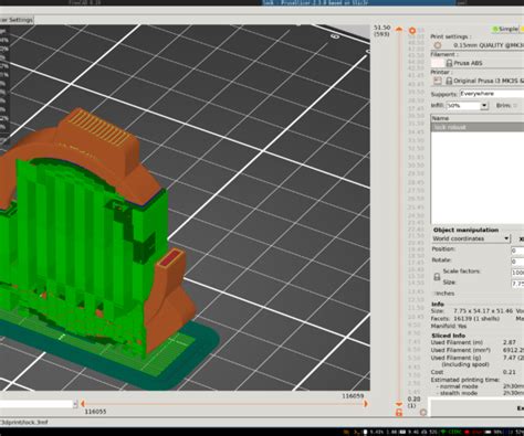 Part Of My Model Disappears On The G Code Prusaslicer Prusa3d Forum