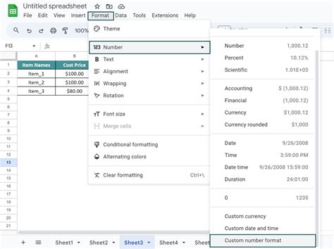 Percentage In Google Sheets Formula How To Calculate