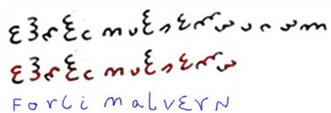 Dorabella Cipher First Two Words Decrypted Perhaps Cipher Mysteries