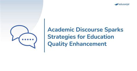 Academic Discourse Sparks Strategies For Education Quality Enhancement